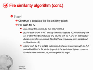 Finding Similar Files in Large Document Repositories | PPT