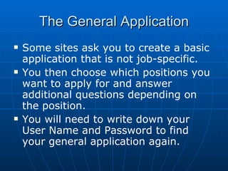 Finding A Job Online | PPT