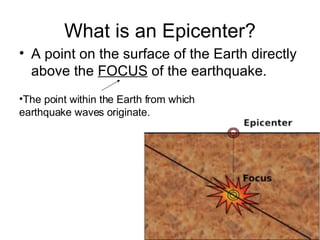 Findingan Epicenter | PPT | Geology | Science