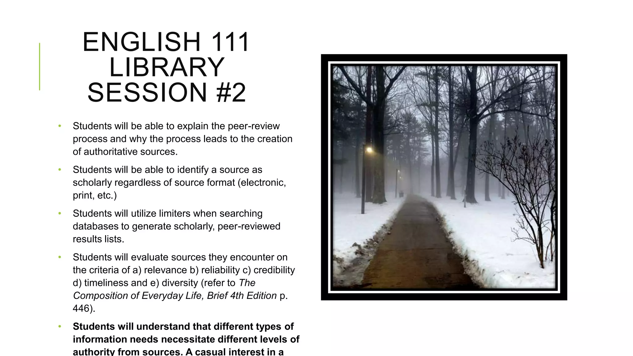 Finding and Evaluating Sources | PPTX