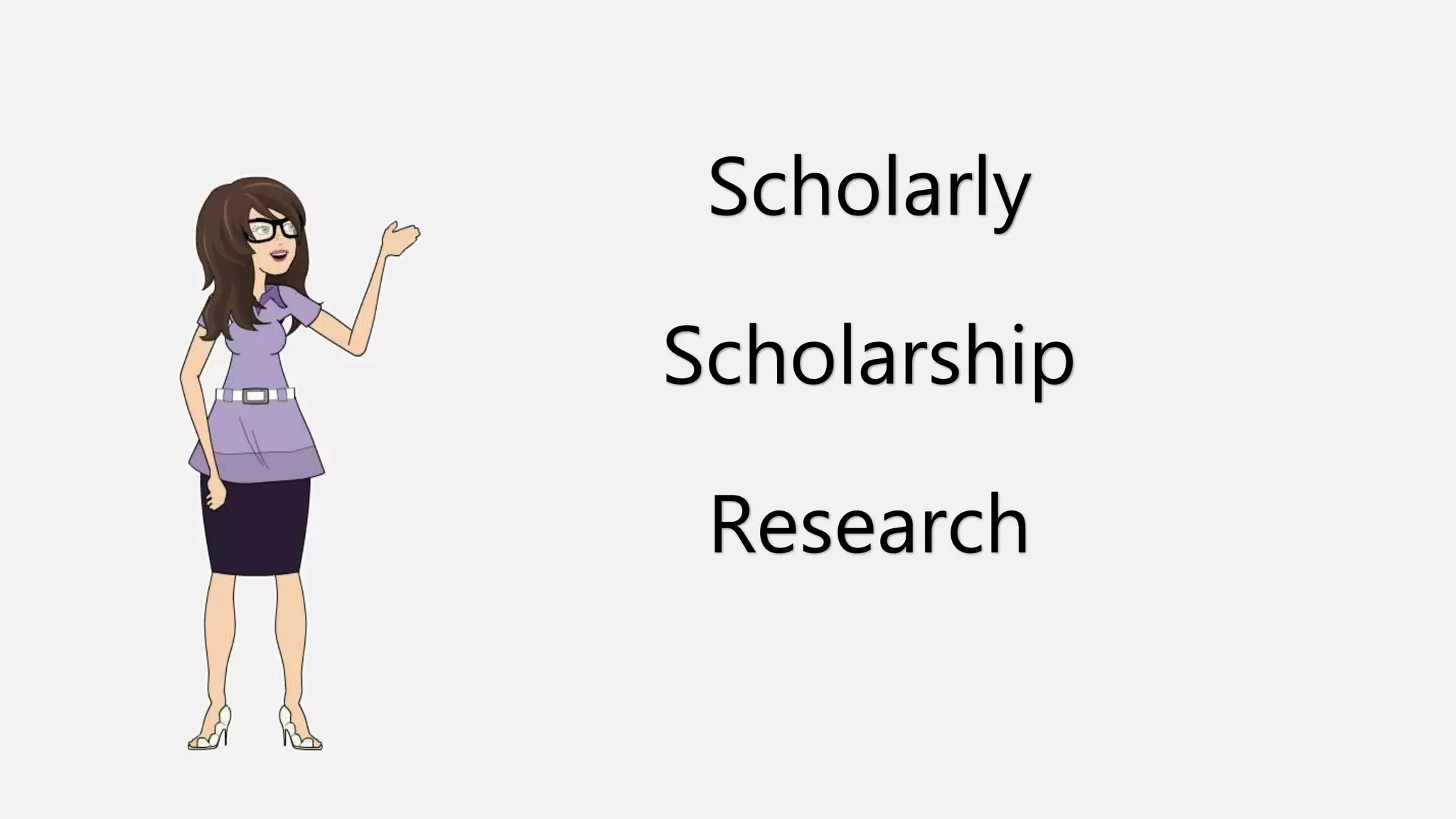 Finding and Joinging the Scholarly conversation.pptx | Education