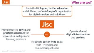 Finding and sharing good stuff: open practice, open educational ...