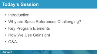 Finding, Approving, and Tracking Sales References | PPTX