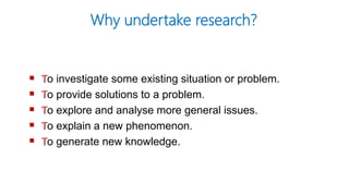 Finding a research topic | PPT