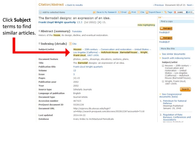 Finding Articles @APL | PPTX