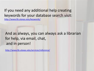 Finding Articles @APL | PPT