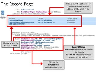 Finding Books @APL | PPTX | Technology & Computing