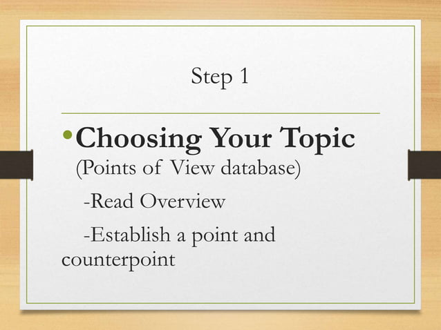 Finding common ground | PPTX