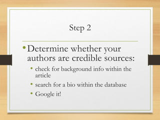 Finding common ground | PPTX