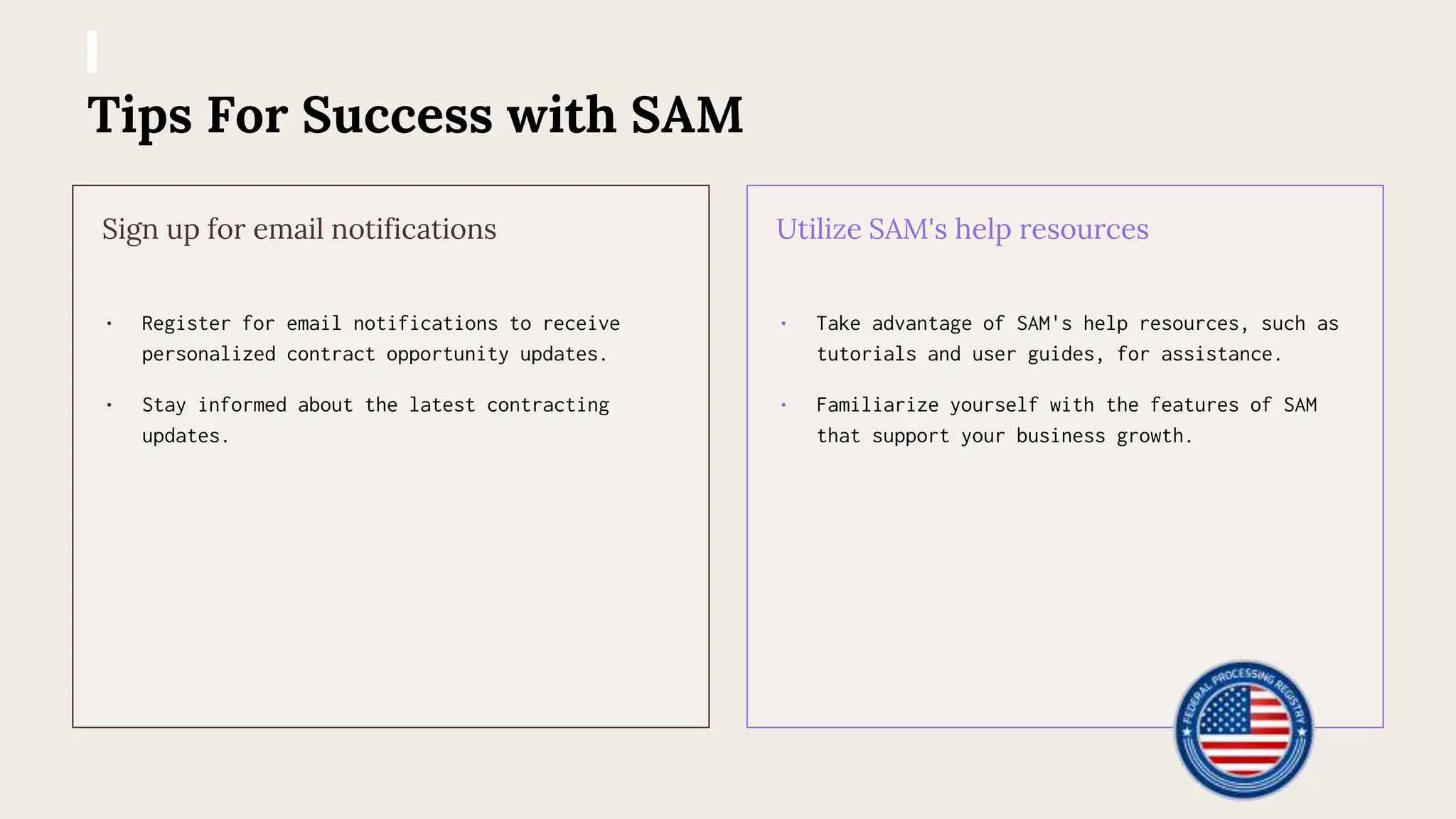 Finding Contract Opportunities with SAM.pptx