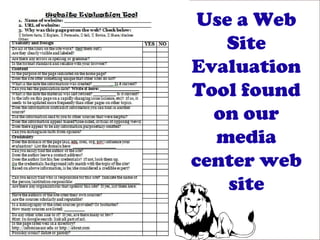 Finding credible sources | PPT