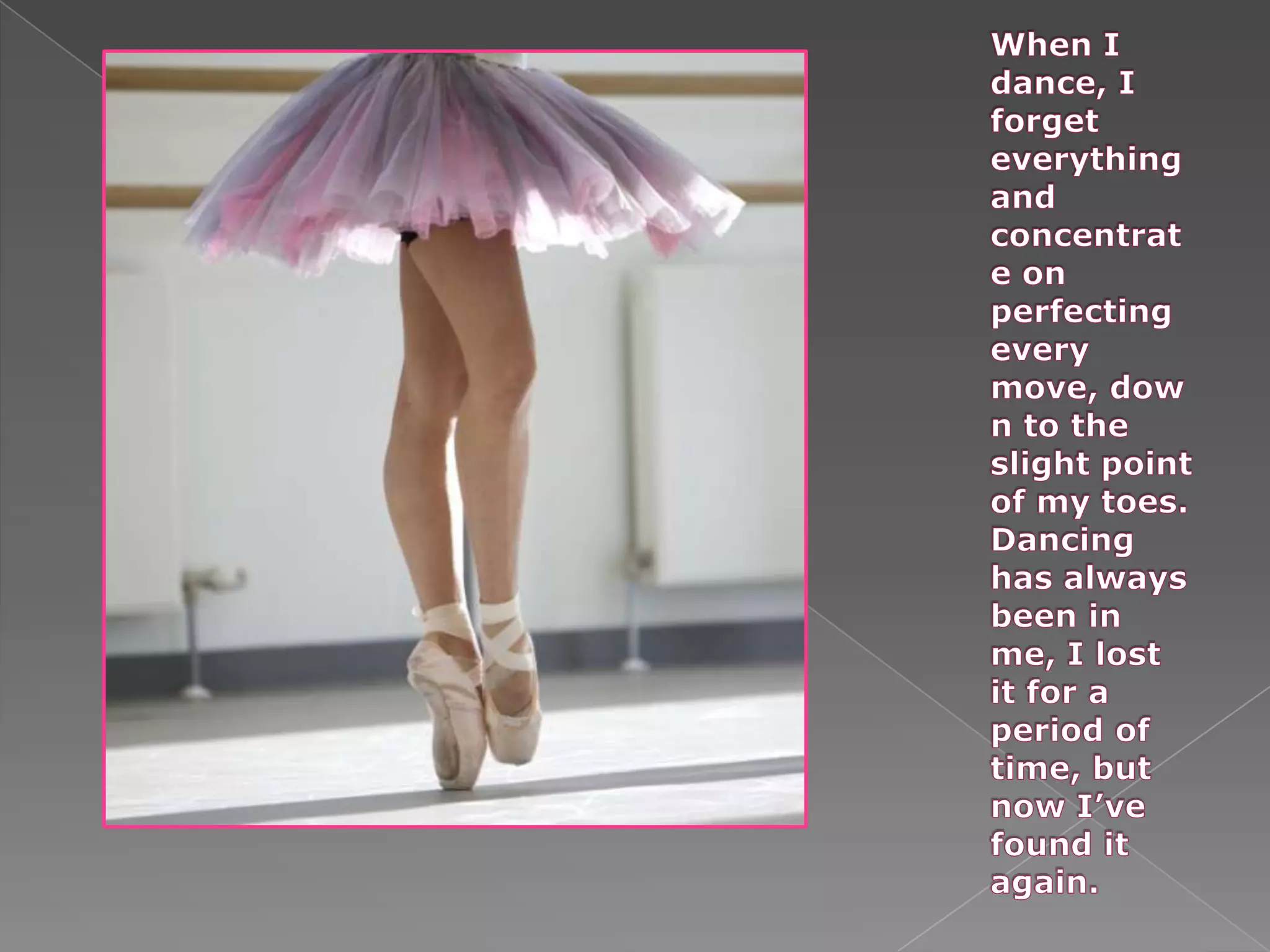 Finding dance presentation | PPTX