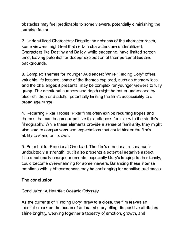 Finding Dory_ A Deep Dive into Heartwarming Adventure.pdf