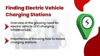 Finding Electric Vehicle Charging Stations Easily | PPT