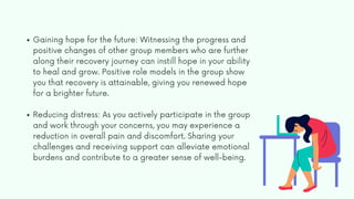 Finding Emotional Support through Support Groups | Solh Wellness | PDF