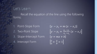 Finding Equation of a Line.pptx