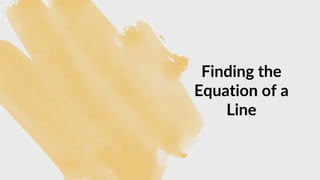 finding equation of a line.pdf