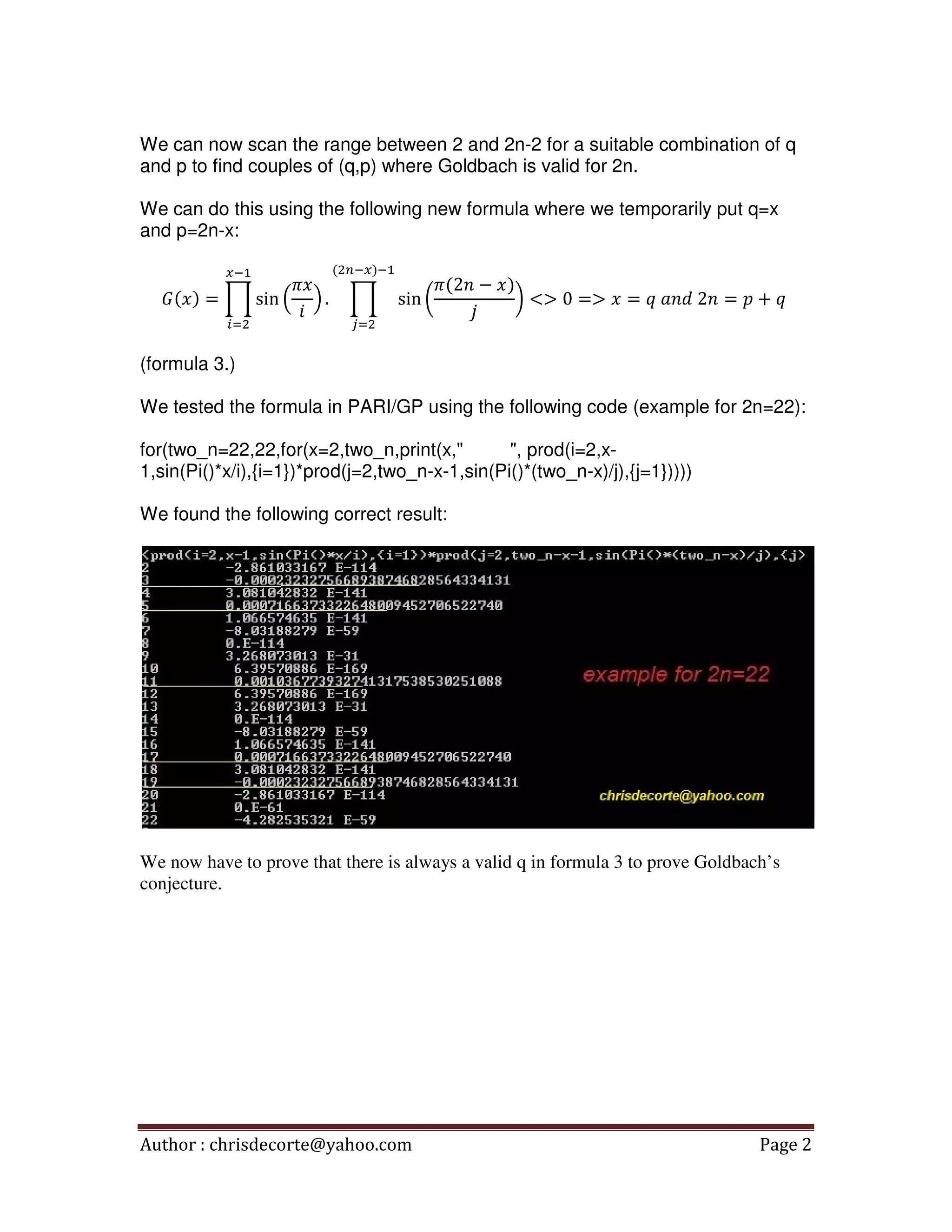 How to find the primes that are part of Goldbach | PDF