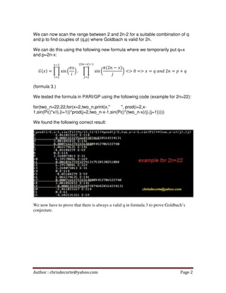 How to find the primes that are part of Goldbach | PDF