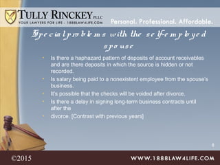 Finding Hidden Assets in a Matrimonial Case - Tully Rinckey PLLC CLE | PPT