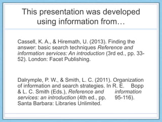 Finding information | PPTX