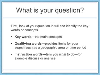 Finding information | PPTX