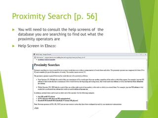 Finding information | PPT