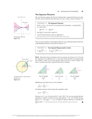 Finding limits analytically by larson | PDF