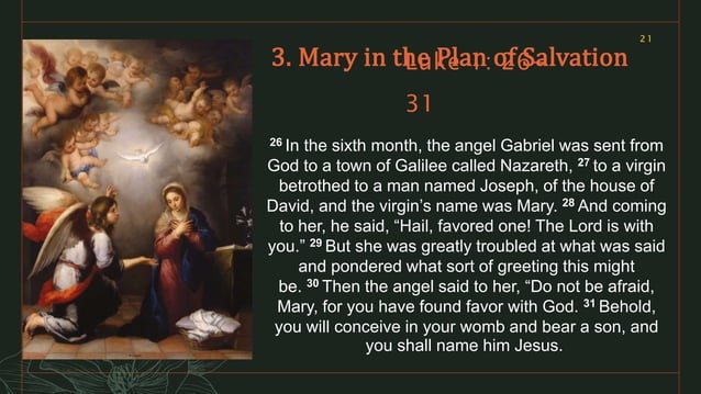 Finding Mary in the Bible - Basic Bible Seminar | PPT