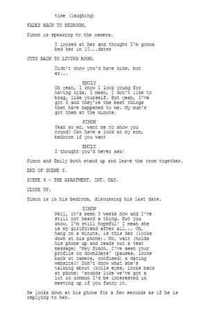 Finding Mrs Simon Script | PDF