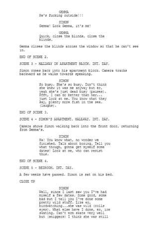 Finding Mrs Simon Script | PDF