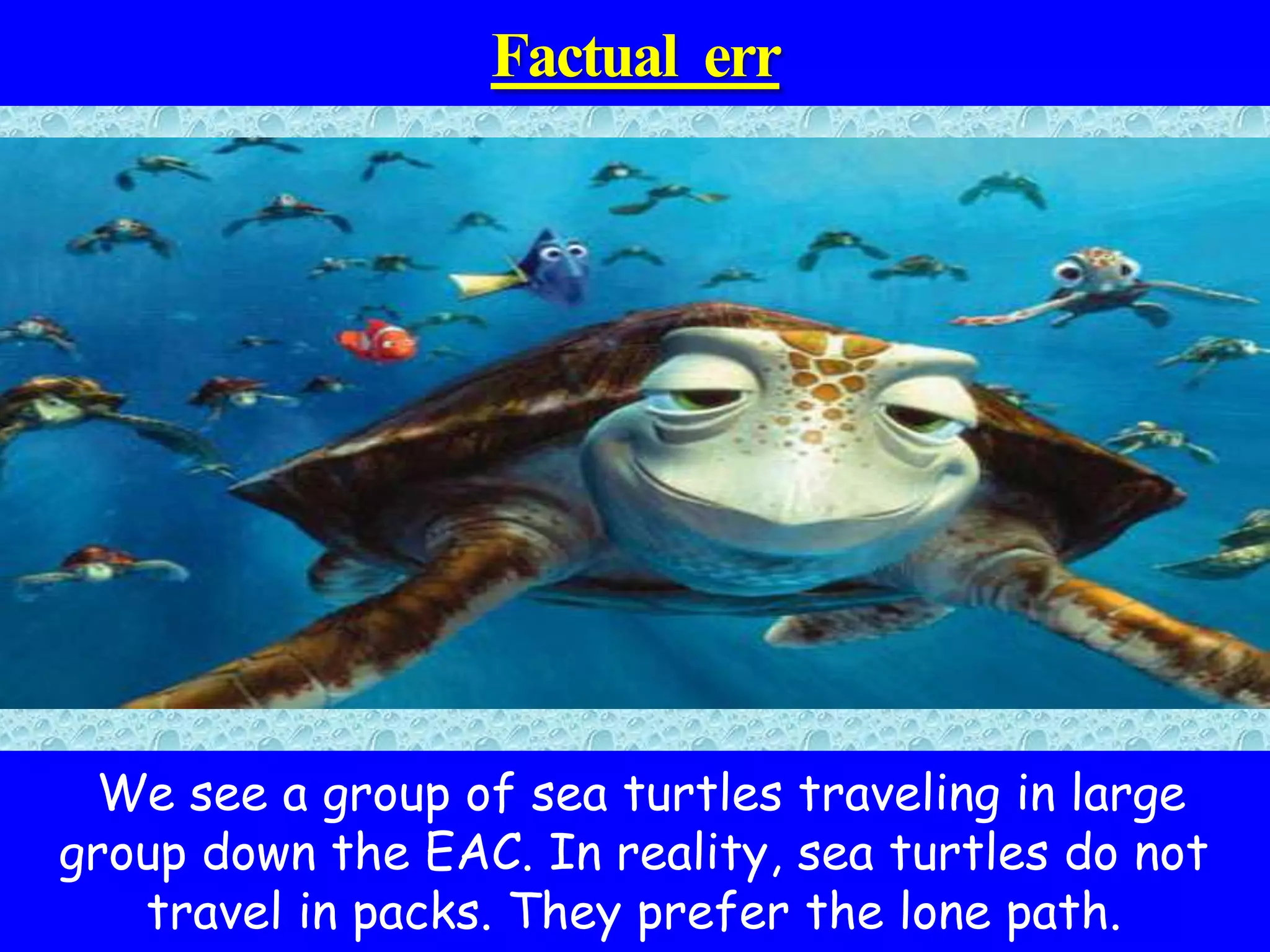 Finding nemo facts | PPTX