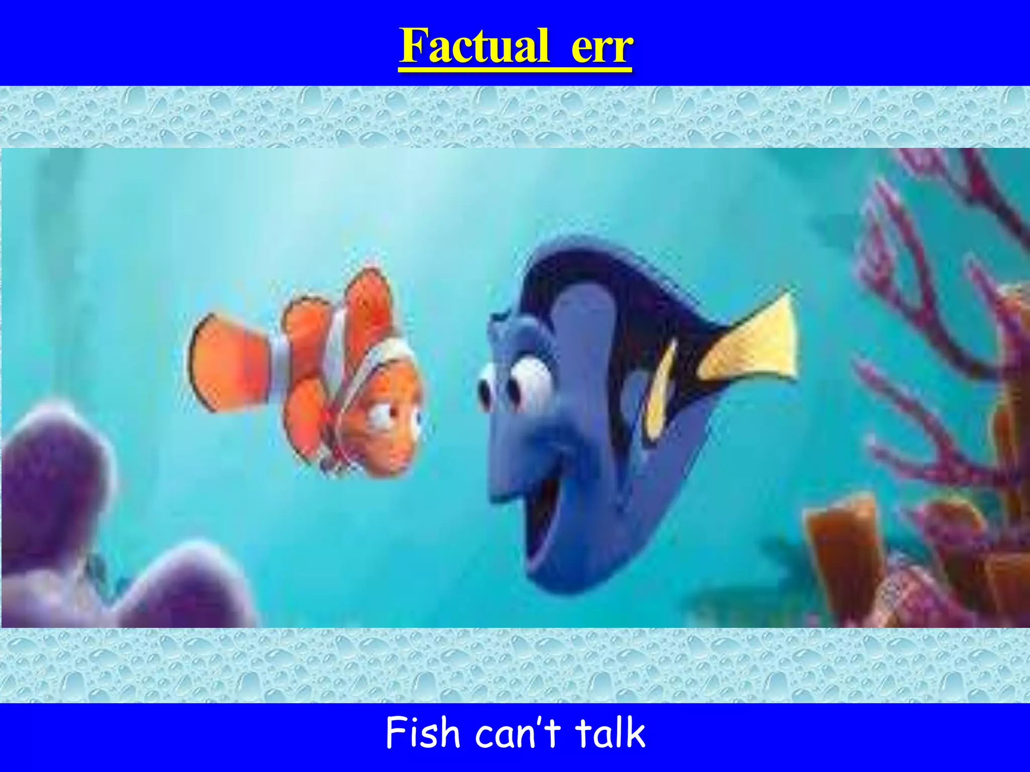 Finding nemo facts | PPTX