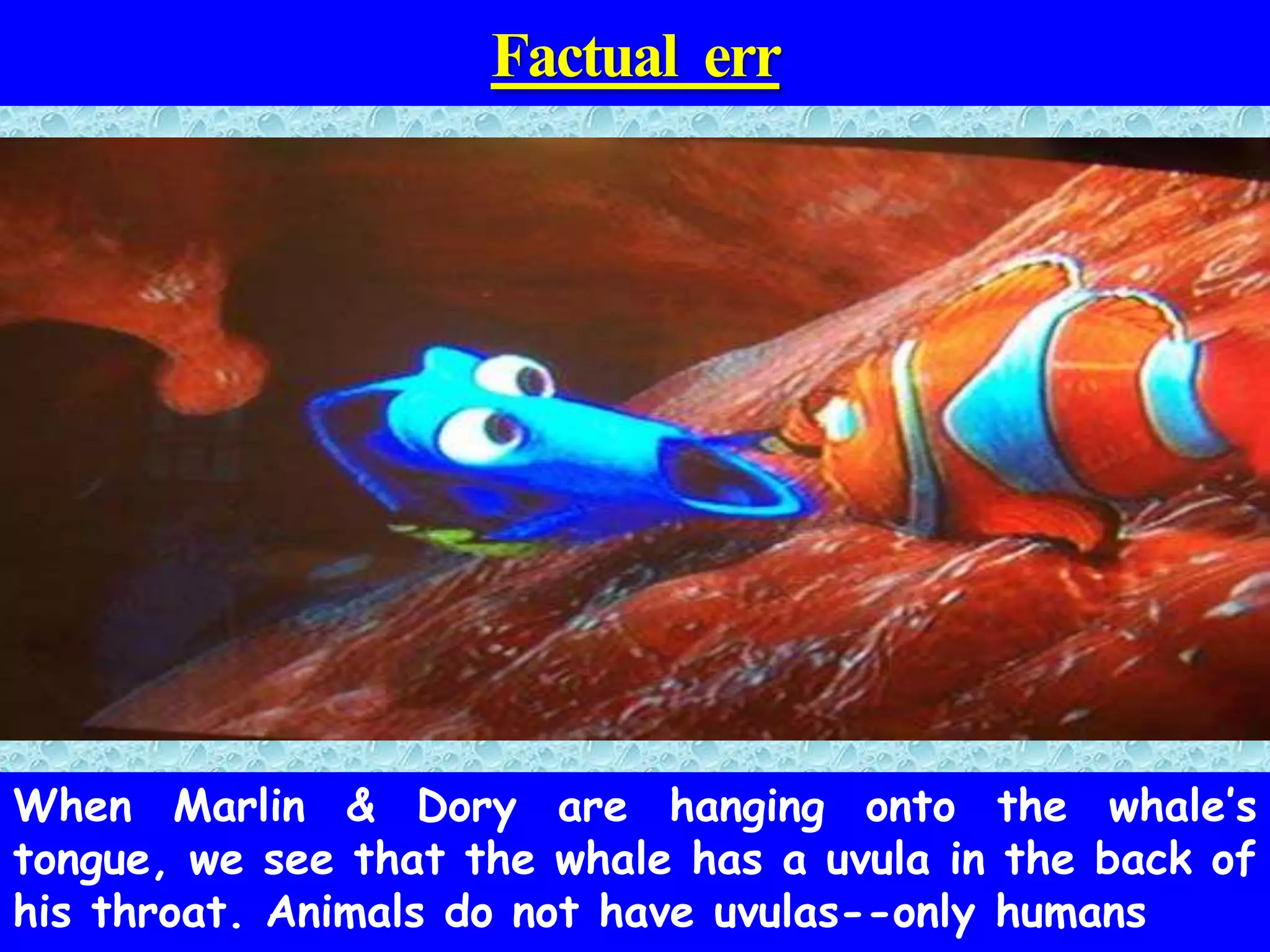 Finding nemo facts | PPTX
