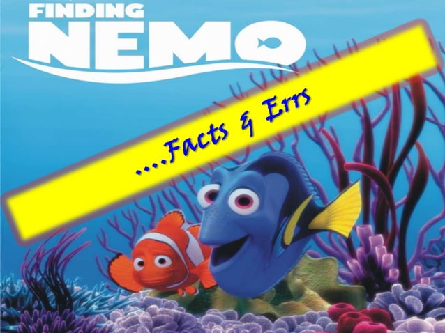 Finding nemo facts | PPTX