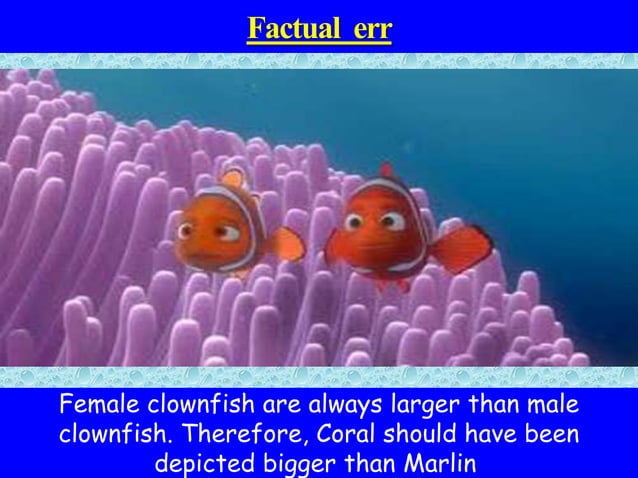 Finding nemo facts | PPTX