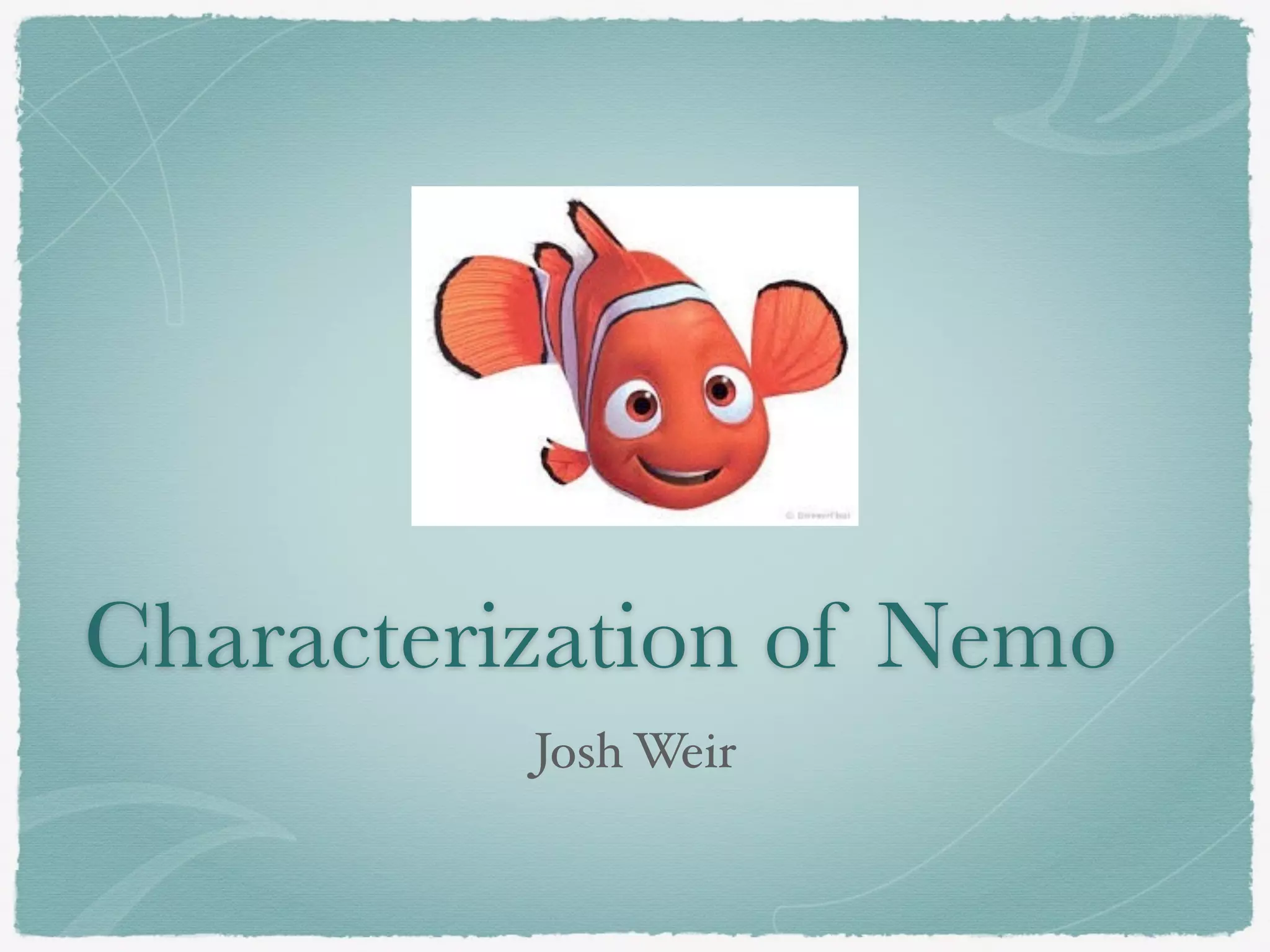 Finding nemo | PDF | Fish and Aquariums | Pets