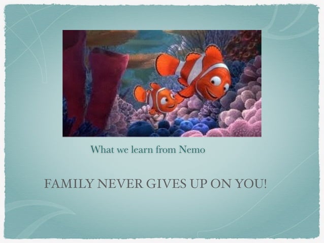 Finding nemo | PDF | Fish and Aquariums | Pets