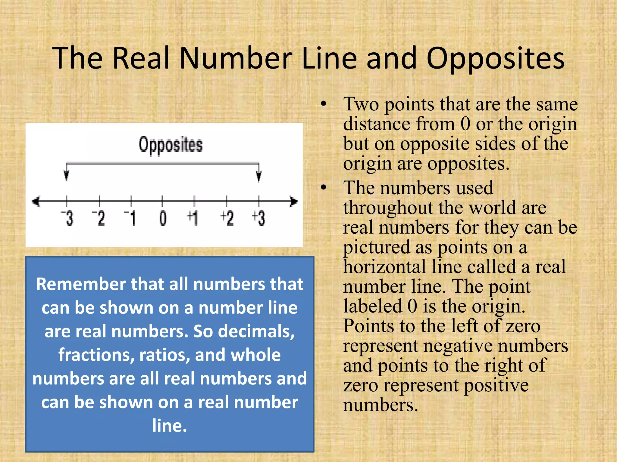 Finding opposites and absolute value 2.1 (1) | PPSX