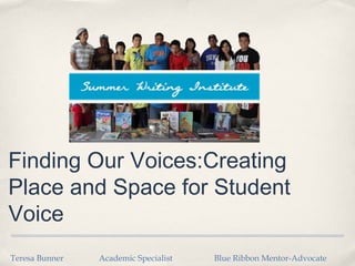 Finding our voices | PPT