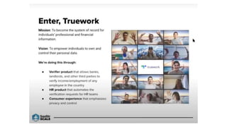 Finding product market fit in saas with truework's ceo, ryan sandler | PPTX