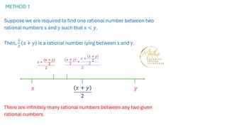 Finding rationals between given rational numbers | PDF | Primary ...