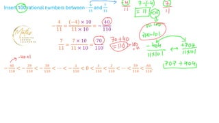 Finding rationals between given rational numbers | PDF | Primary Education | Education
