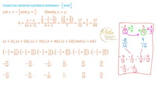 Finding rationals between given rational numbers | PDF | Primary Education | Education