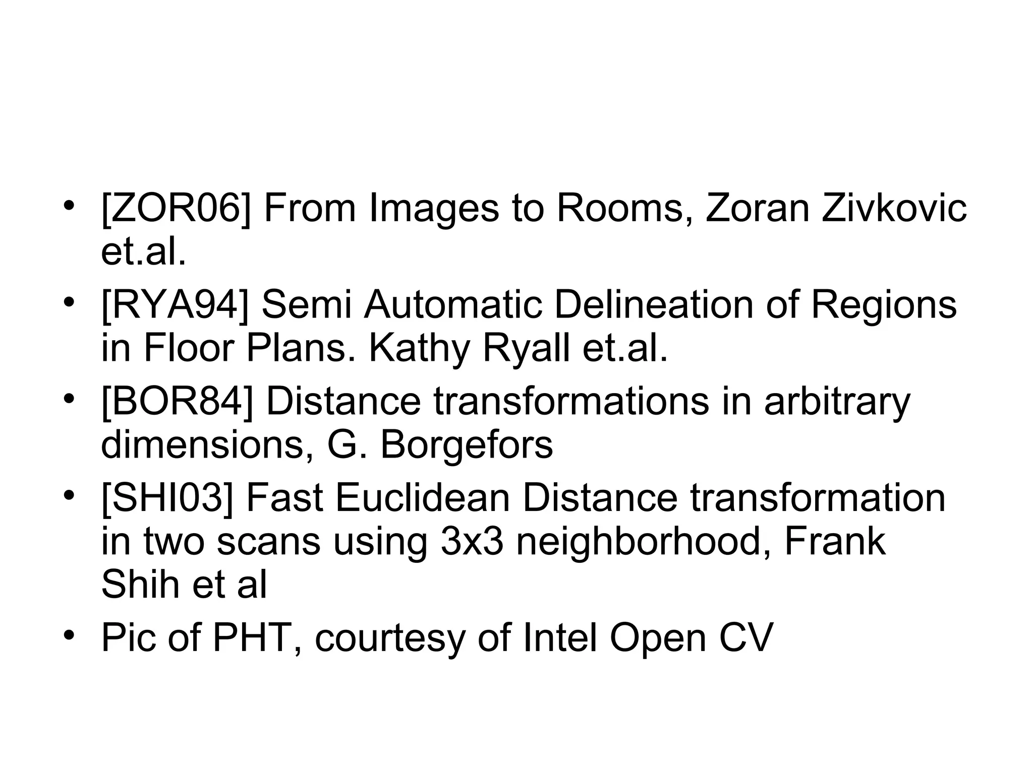 Finding room dimension within bitmap plan image | PPT | Free Download
