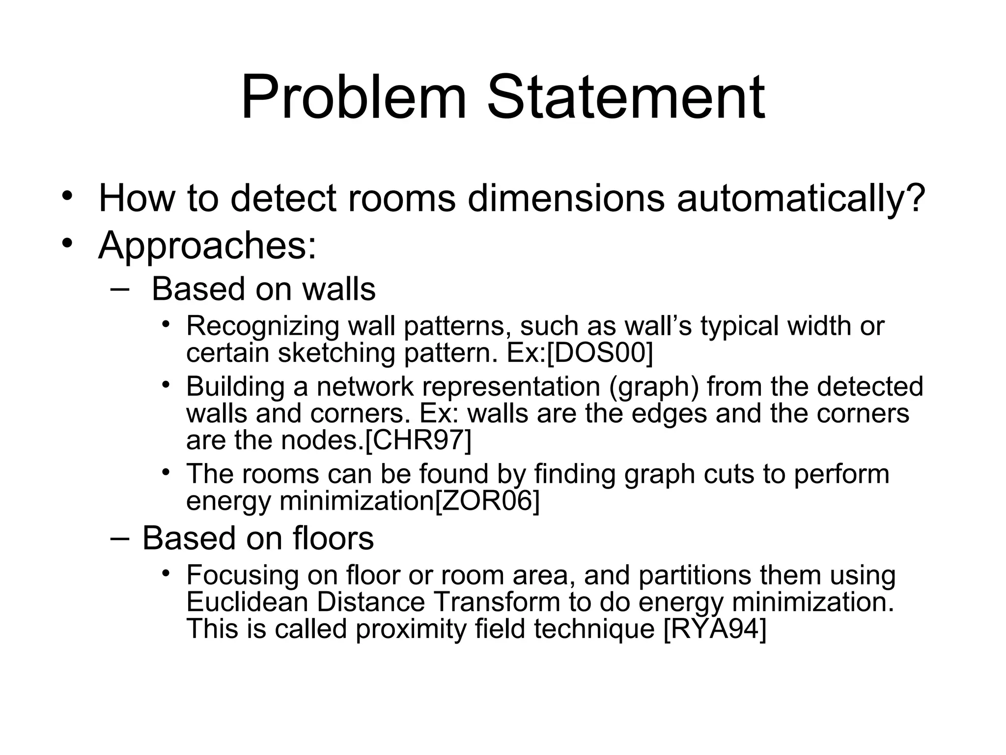 Finding room dimension within bitmap plan image | PPT | Free Download