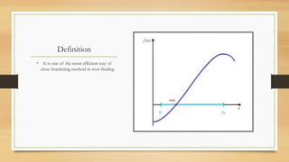 Finding Roots of Non-Linear Equation using Secant Method.pptx | Science