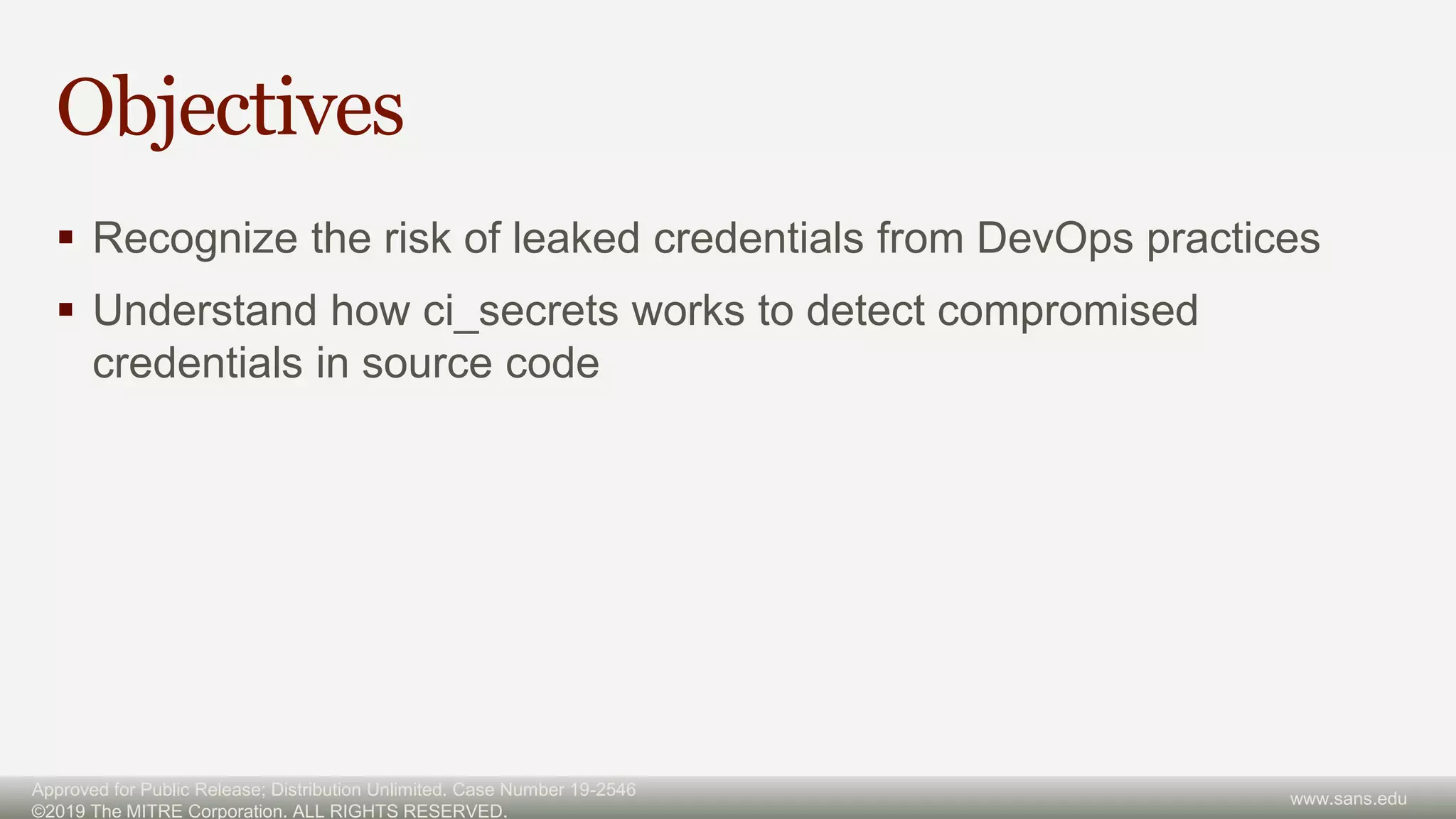 Finding Secrets In Source Code The Devops Way Ppt Free Download 6479
