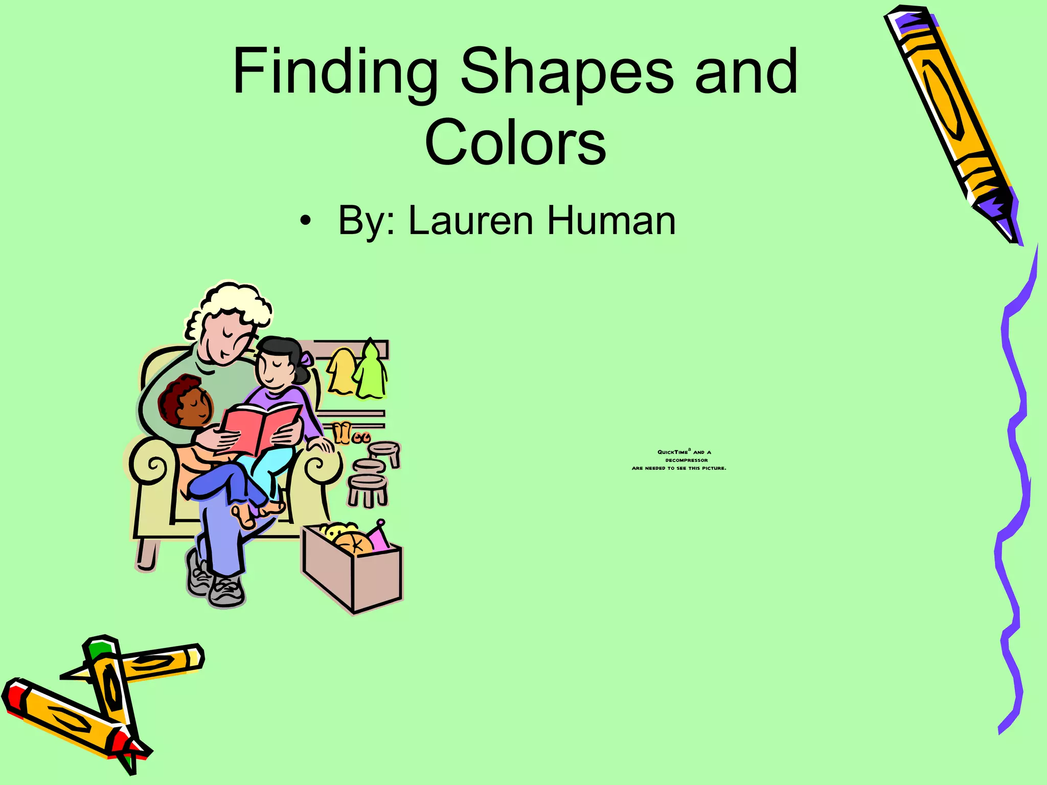 Finding shapes and colors edct203 ppt | PPT