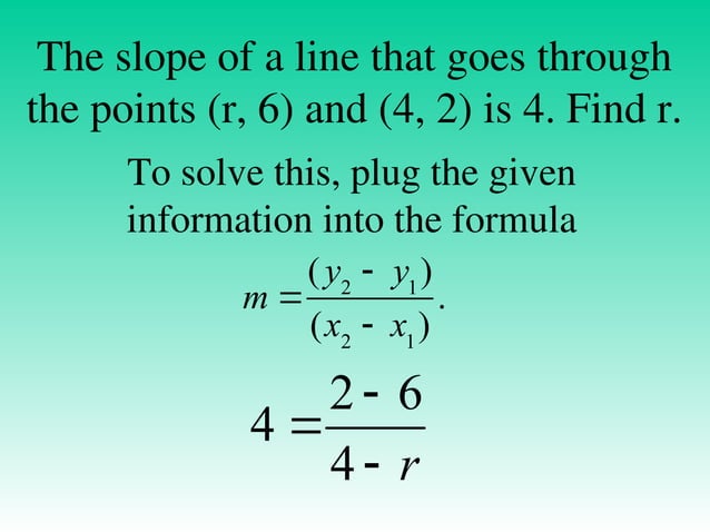 Finding Slope Rise over Run for elementary students | PPT